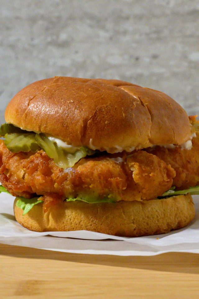 Pan Fried Chicken Sandwich - Zona's Lazy Recipes