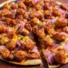 Chicken Nugget Pizza - Zona's Lazy Recipes