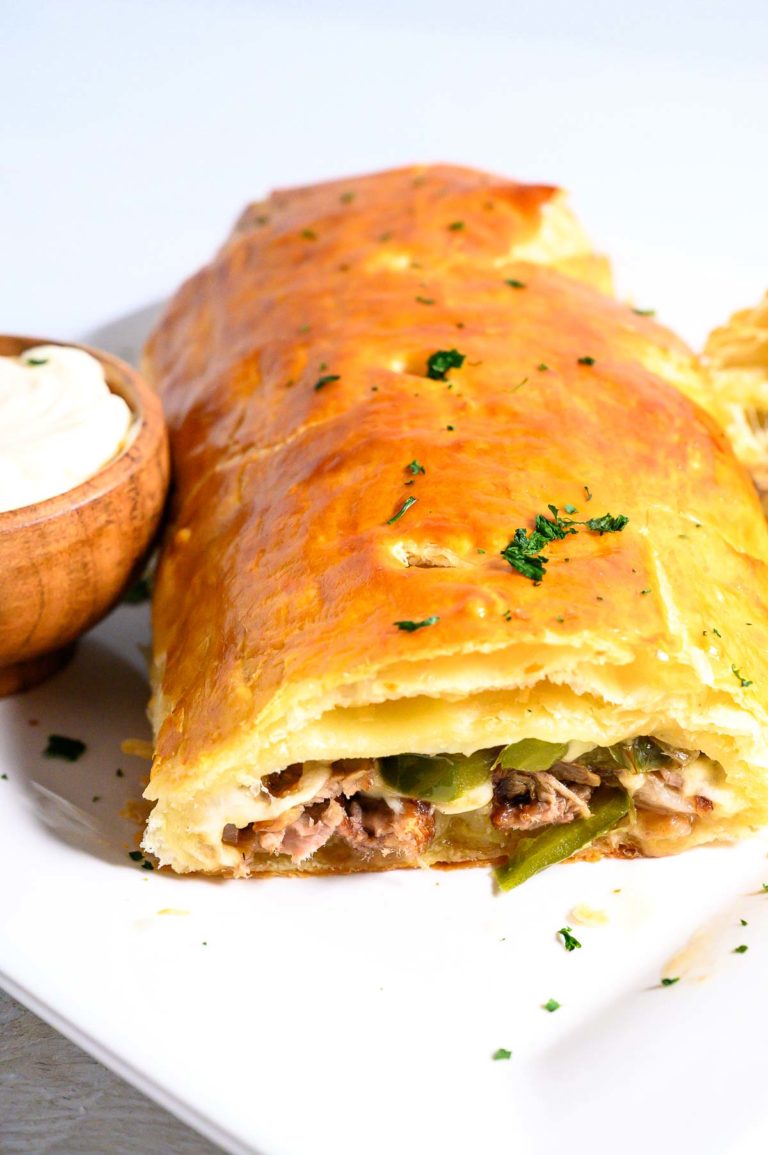Philly Cheesesteak Puff Pastry - Zona's Lazy Recipes
